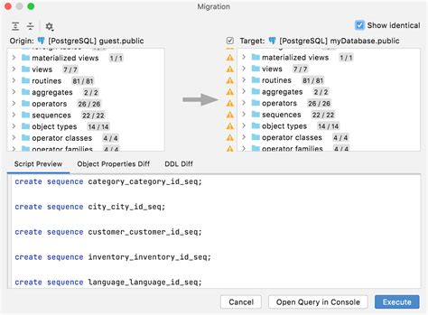Modifying Source Code Of Database Objects JetBrains Rider