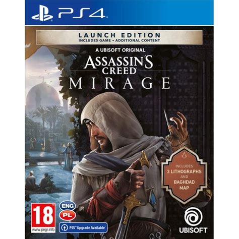 Assassin S Creed Mirage Launch Edition Gra PS4 Niskie Ceny I Opinie