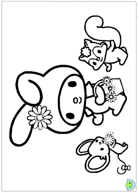 Printable My Melody And Kuromi Coloring Pages Porn Sex Picture