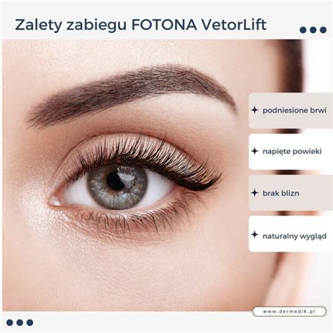Laserowy lifting powiek i brwi Dermedik Kraków