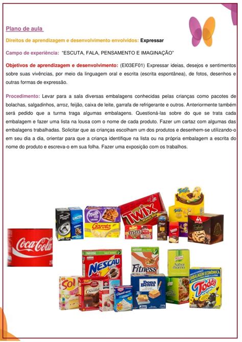 ED INFANTIL PLANO DE AULA COMPLETO ESCUTA FALA PENSAMENTO E