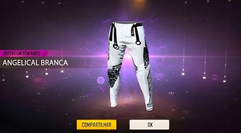 Gerador de Codiguin da Calça Angelical Branca Free Fire Dicas