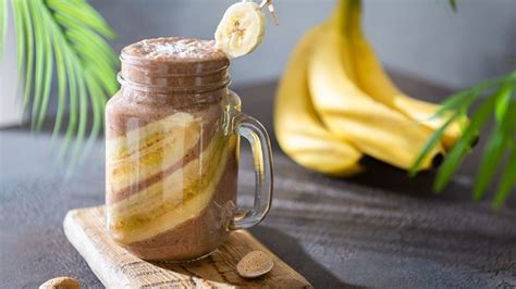 Prepara Un Desayuno Saludable Con Este Licuado De Pl Tano Con Chocolate