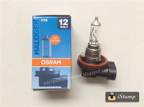 Jual Lampu Fog Lamp H16 Dop Mobil Toyota Avanza All New Veloz Osram