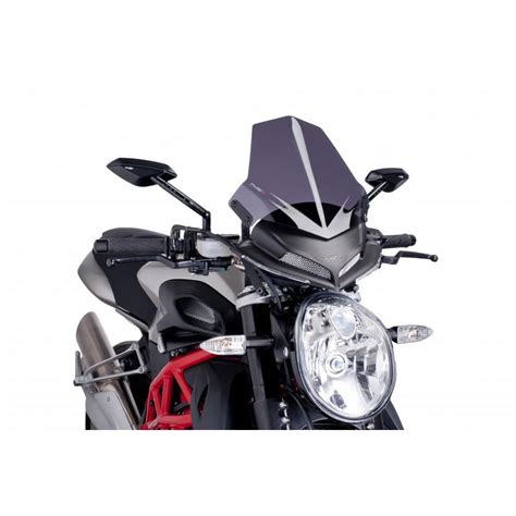 Puig Naked New Generation Windshield Sport Dark Smoke 6010F Puig