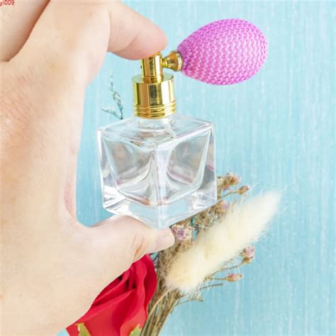 Bouteilles De Nébuliseur De Parfum En Verre Portables Bouteille Carrée