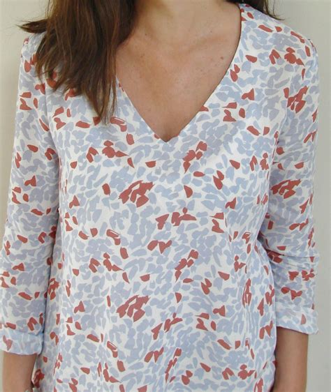 Tunique Elise Joviana Tuto Couture Blouse Femme Patron Tunique