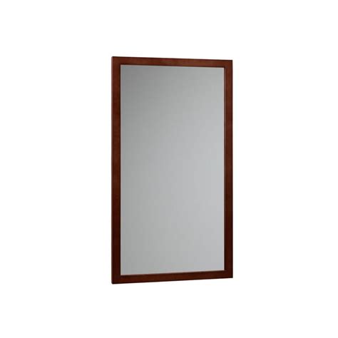 Cherry Wood Framed Bathroom Mirrors Semis Online