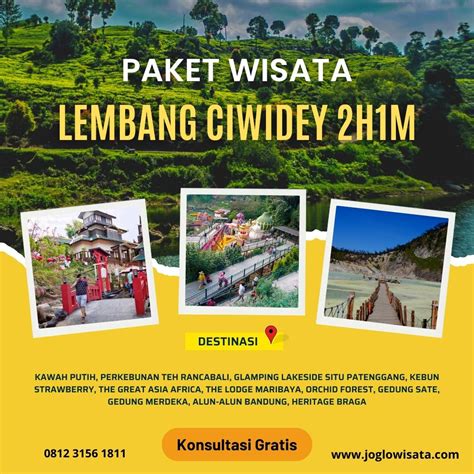 Paket Wisata Lembang Ciwidey 2 Hari 1 Malam Joglo Wisata