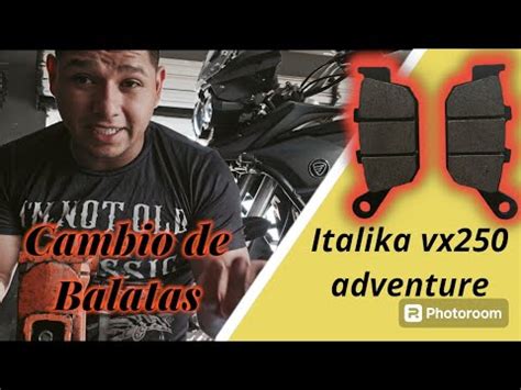 Cambio De Balatas Traseras Italika Vx Equivalencia Youtube