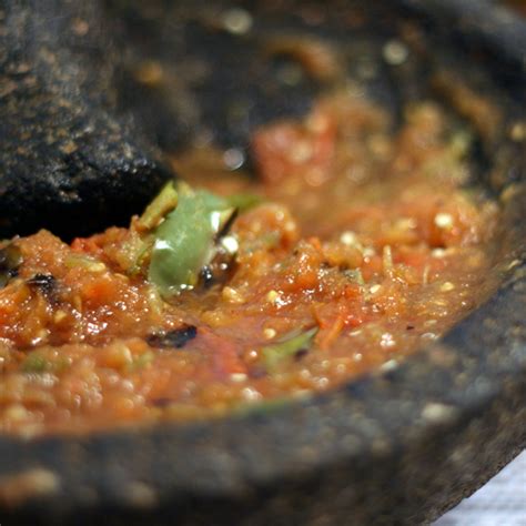 Recipe Salsa De Molcajete Spicy Mexican Salsa Ancient Cookware