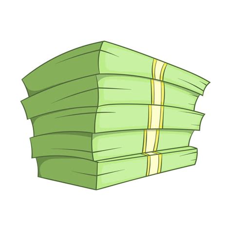 Pila Di Soldi Icona Stile Cartoon Clipart Di Soldi Icone Dei Soldi