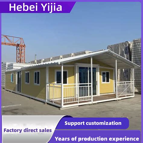 Luxury 2 Bedroom Modular Flat Pack Container House Living Container