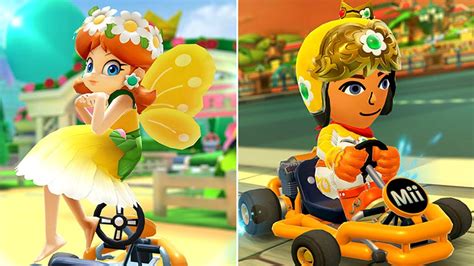 New Wii Daisy Circuit Gba Peach Circuit Screenshots Mario Kart Tour