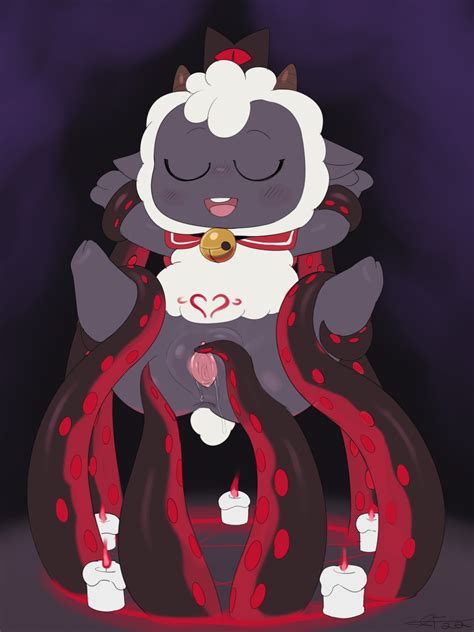 Rule 34 Bovid Caprine Cult Of The Lamb Female Femaletentacles Hi Res Lamb Cult Of The Lamb