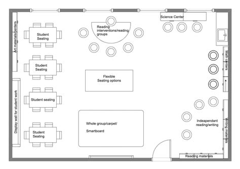Classroom Design Templates Edrawmax Free Editable
