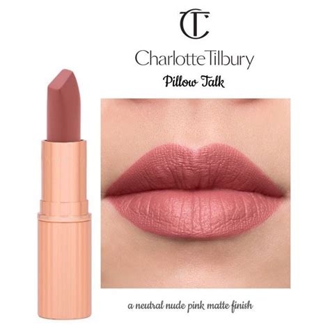 Charlotte Tilbury Iconic Mini Lip Pillow Talk G Nobox Shopee