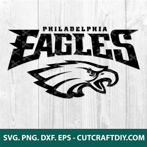 Philadelphia Eagles Svg Cut Files American Football Svg Eagles Svg