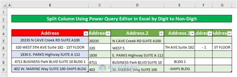How To Split Column In Excel Power Query 5 Easy Methods ExcelDemy