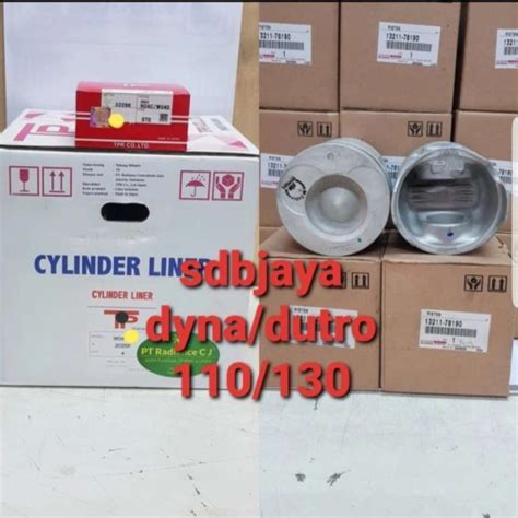 Jual Liner Ring Seher Piston Set Dyna Hino Dutro 110st 110 130 130ht