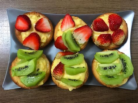 Mini Tartaletas Con Crema Pastelera Y Frutas Tu Receta En Mi Cocina