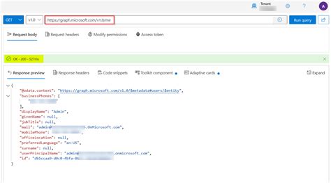 Azure Active Directory 400 Bad Request In Graph API But Same Working