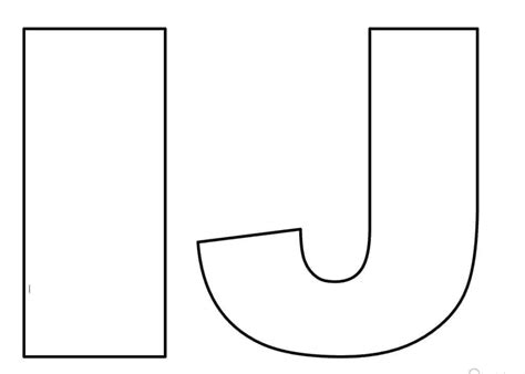 Moldes De Letras Del Abecedario Grandes Para Imprimir 4EC