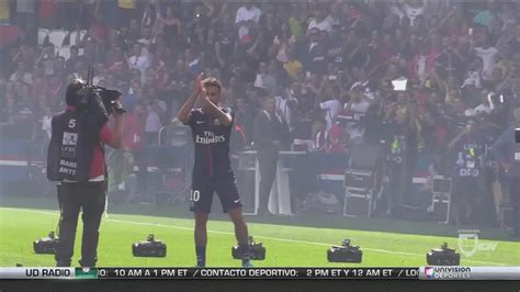 Así recibió la afición del PSG a Neymar TUDN Fútbol TUDN