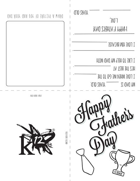 Father S Day Printable Templates