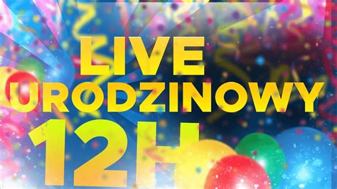 Wbijaj na Live Urodzinowy 12H Byku Gramy w Gierki 1zł 2min