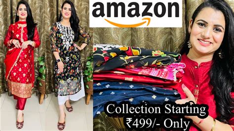 Summer Special Daily Party Wear Amazon Kurta Set HaulChikankari