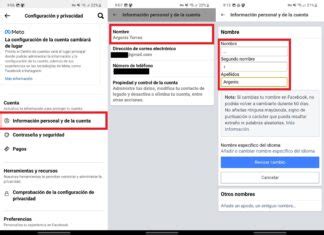Cómo poner un solo nombre en Facebook 2024