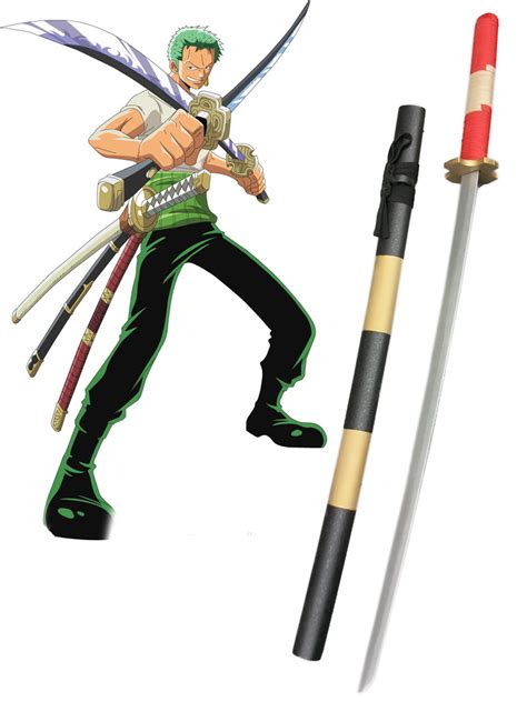 One Piece Roronoa Zoro Three Sword Style Cosplay Wooden Weapons OP AC