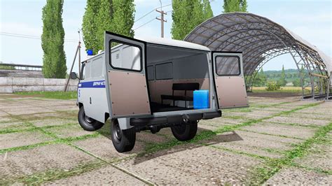 UAZ 3909 Policía para Farming Simulator 2017