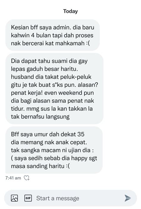 Emosi On Twitter Isteri Nak Anak Tapi Suaminya Gay Pula
