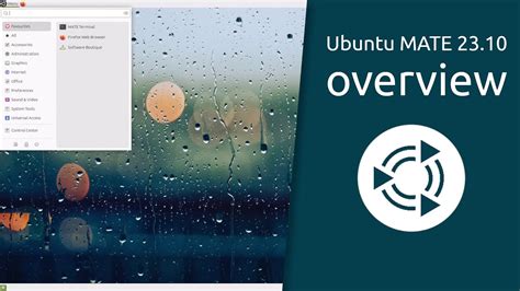 Ubuntu Mate Overview For A Retrospective Future Youtube