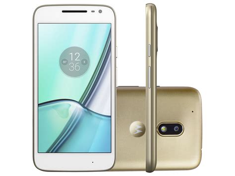 Smartphone Motorola Moto G 4ª Play DTV Edição Especial 16GB Dourado