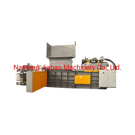Automatic Horizontal 80 Tons Force Hydraulic Carton Bale Press Machine