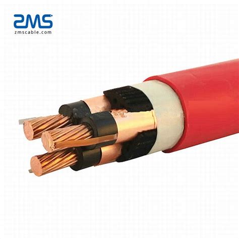 3 6 6kV 3 Core Cu XLPE PVC Cable XLPE Insulation PVC Sheath Power Cable