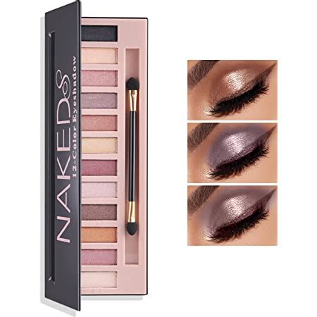 Amazon BestLand 2 Pack 12 Colors Makeup Nude Colors Eyeshadow
