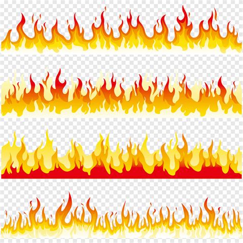 Ilustração de fogo vermelho linha de fogo chama chama efeito texto