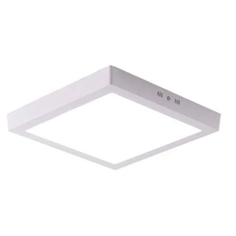 Luminária Plafon De Sobrepor 25W 6500K Quadrada Avant Sertãozinho