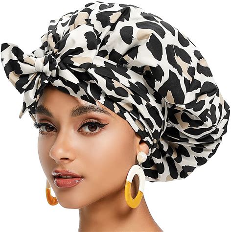 Amazon Satin Bonnet For Women Silk Bonnet For Curly Hair Silk