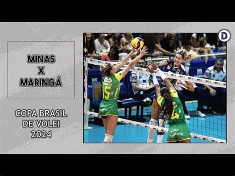 Minas x Maringá Quartas de Final Melhores Momentos Copa Brasil de