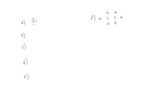Solved Draw The Lewis Structures For Molecular Compounds With Single