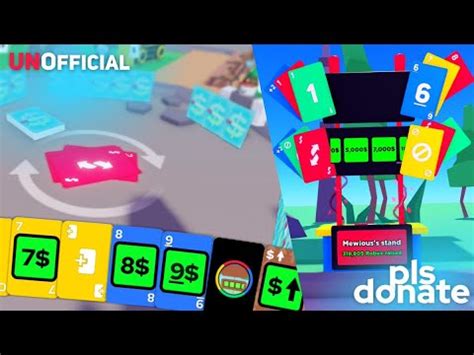 How To Get The UNOfficial UNO Stand In Pls Donate YouTube