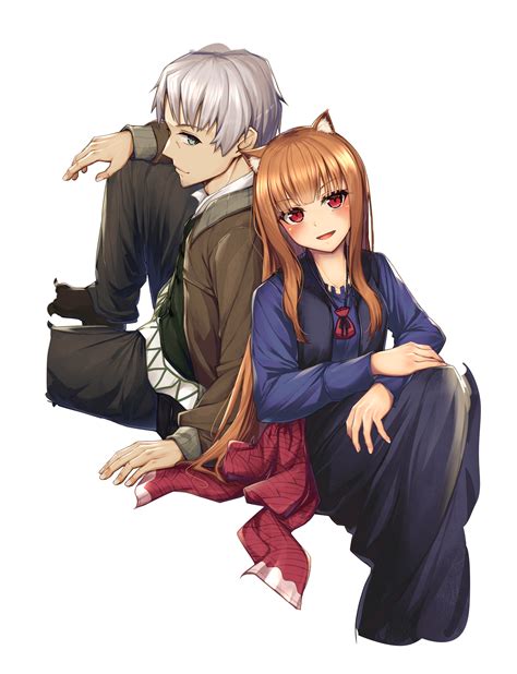 Holo And Craft Lawrence Spice And Wolf Drawn By Marutenmaruten Danbooru