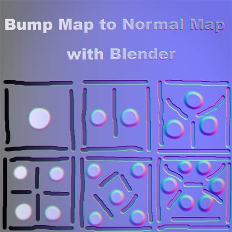 How To Bake Bump Maps As Normal Maps With Blender DevHub GameBanana