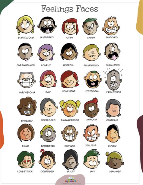 Educational Worksheets About Feelings And Emotions Teaching Expertise