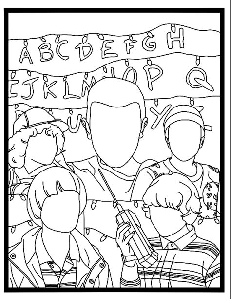 Actualizar más de 87 dibujos stranger things para imprimir camera edu vn